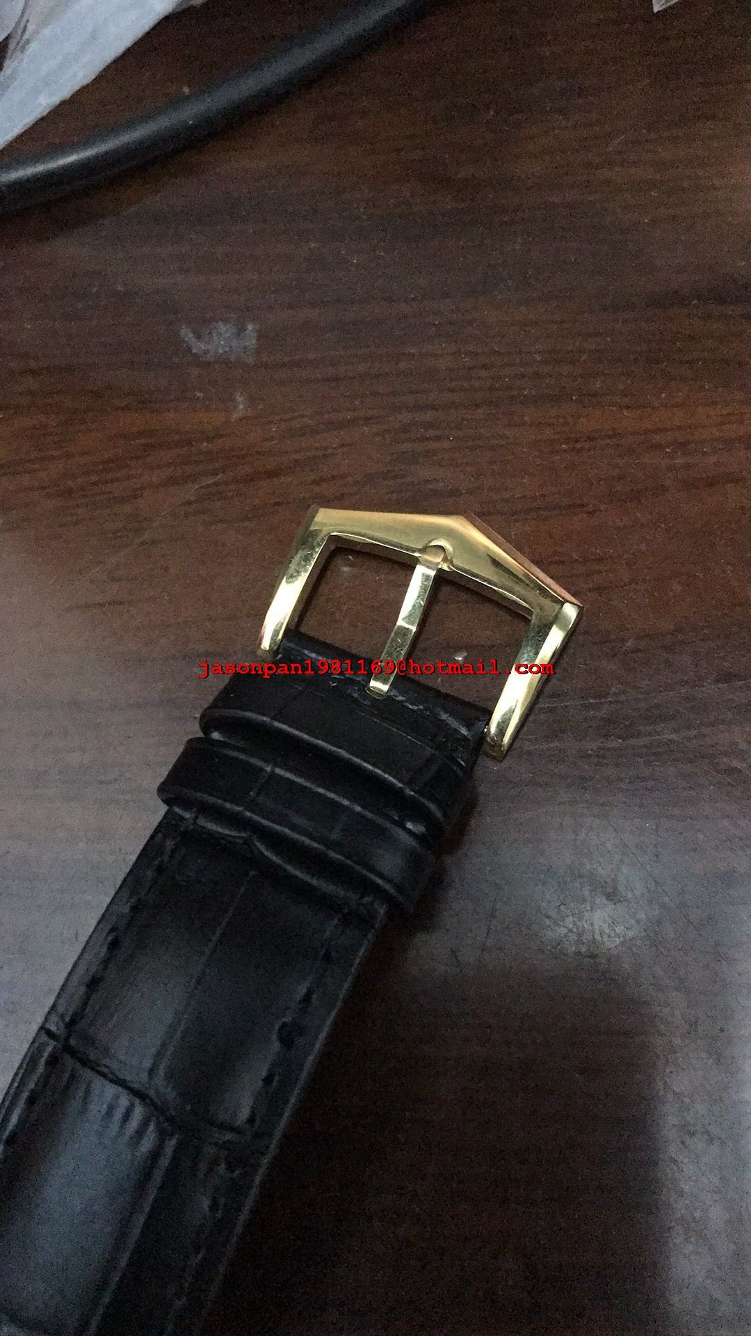 Jason Watch Shop——PATEK PHILIPPE Yellow Gold White Dial on Leather ...