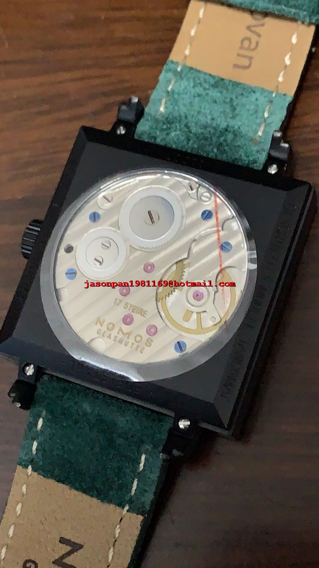 Jason Watch Shop——NOMOS PVD/LE Green Face Quartz
