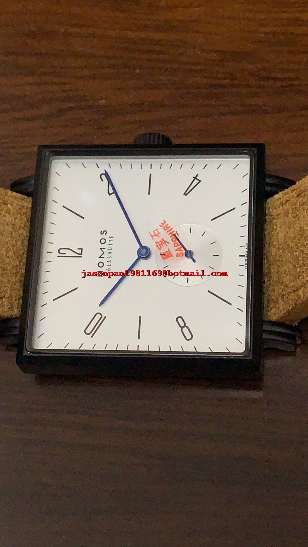 Jason Watch Shop——NOMOS PVD/LE White Face Quartz_