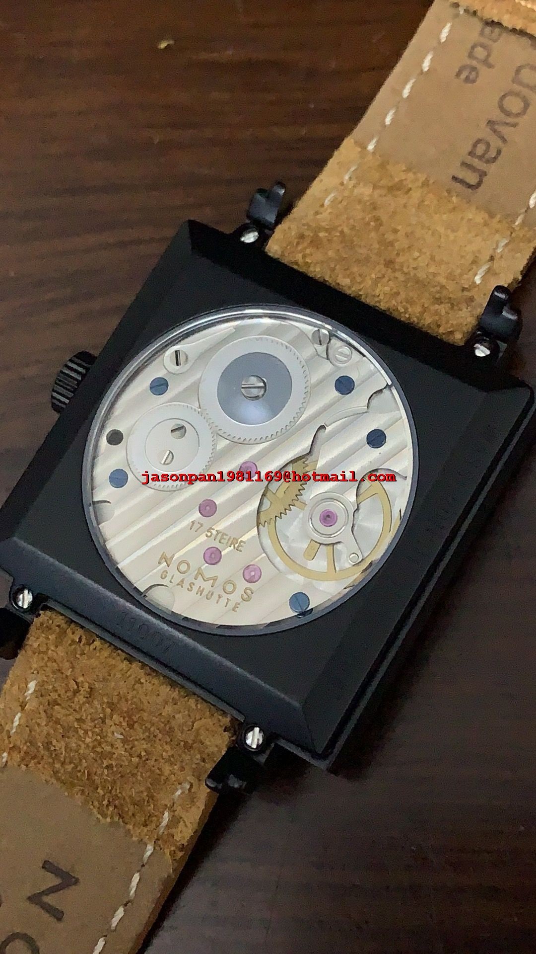 Jason Watch Shop——NOMOS PVD/LE White Face Quartz_