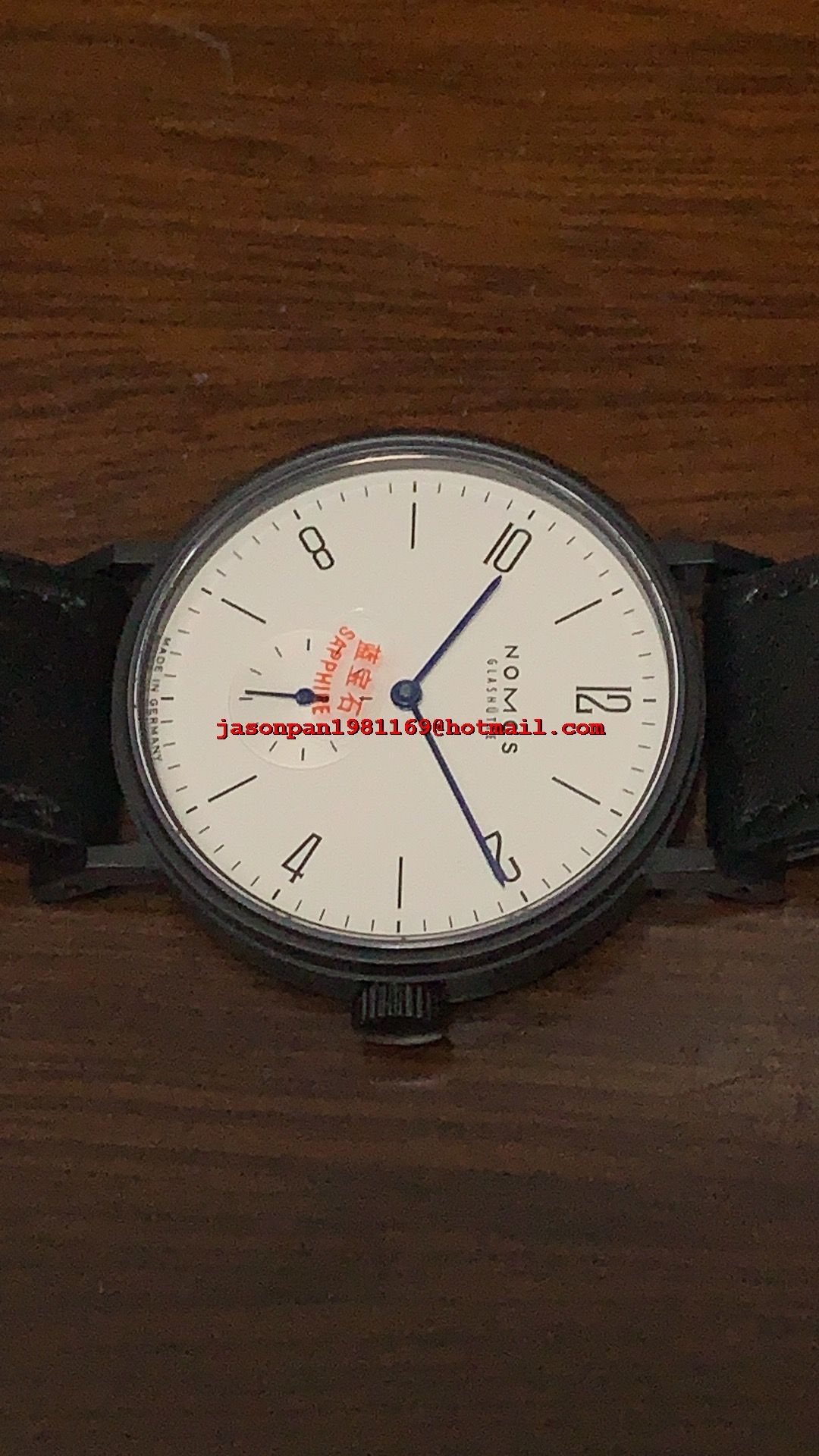 Jason Watch Shop——NOMOS PVD/LE White Face Quartz_