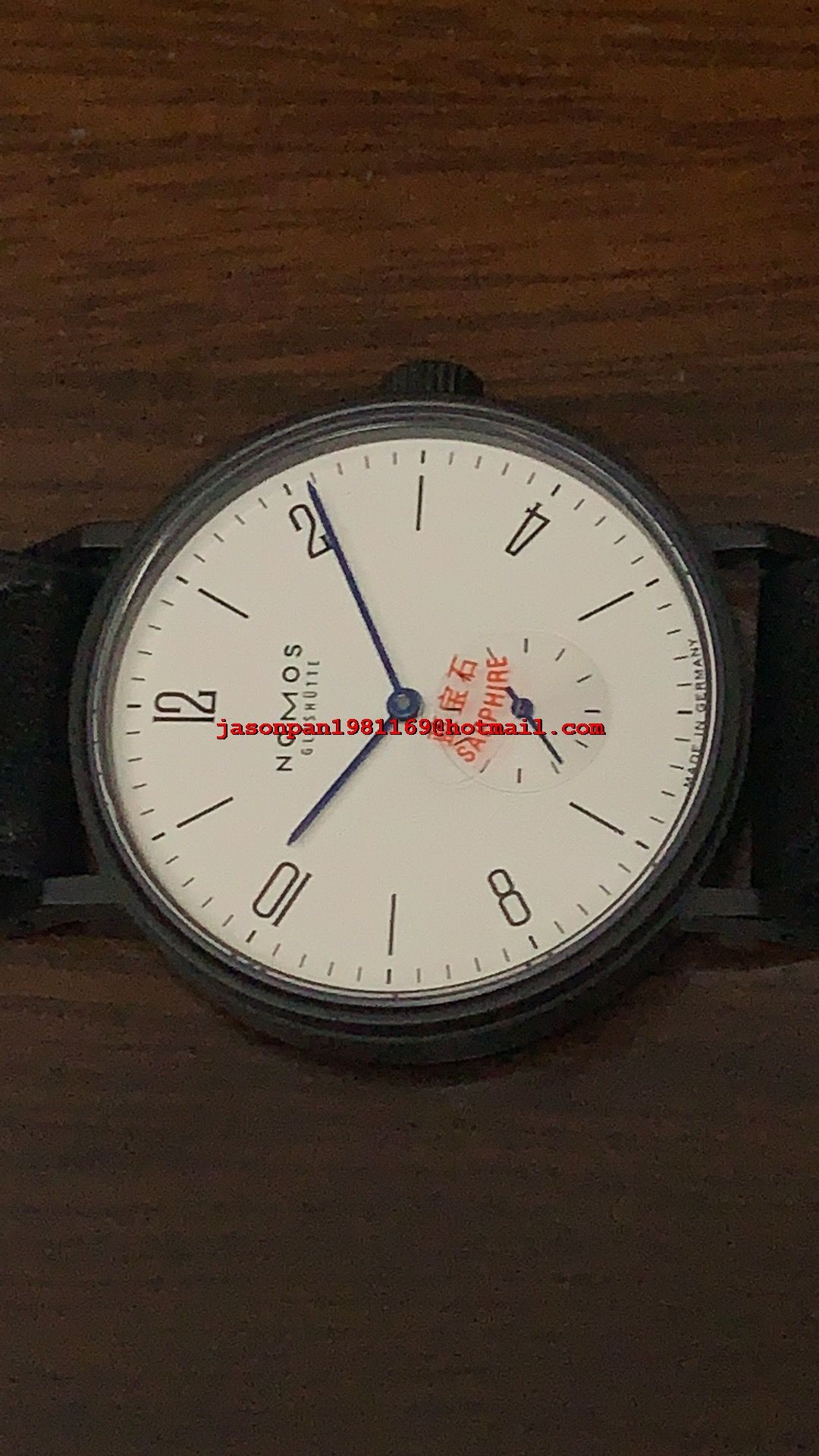 Jason Watch Shop——NOMOS PVD/LE White Face Quartz_