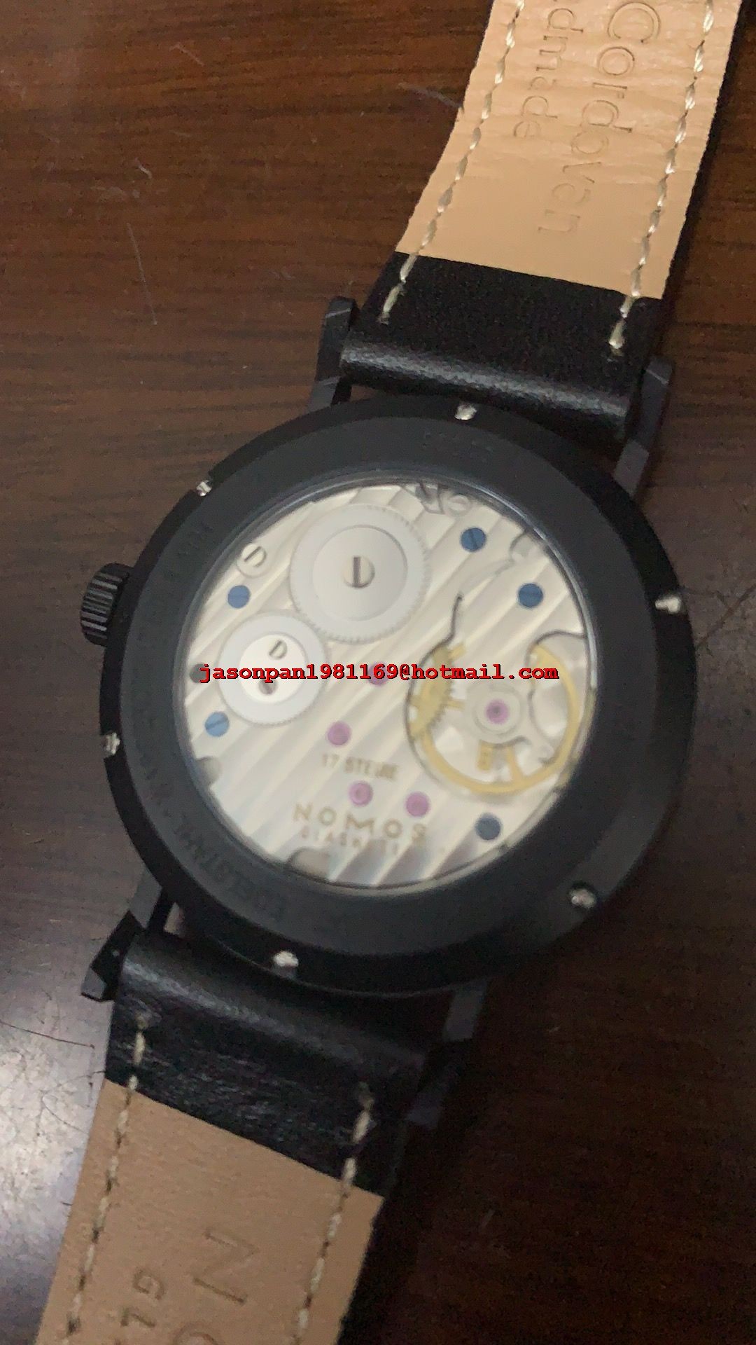 Jason Watch Shop——NOMOS PVD/LE White Face Quartz_